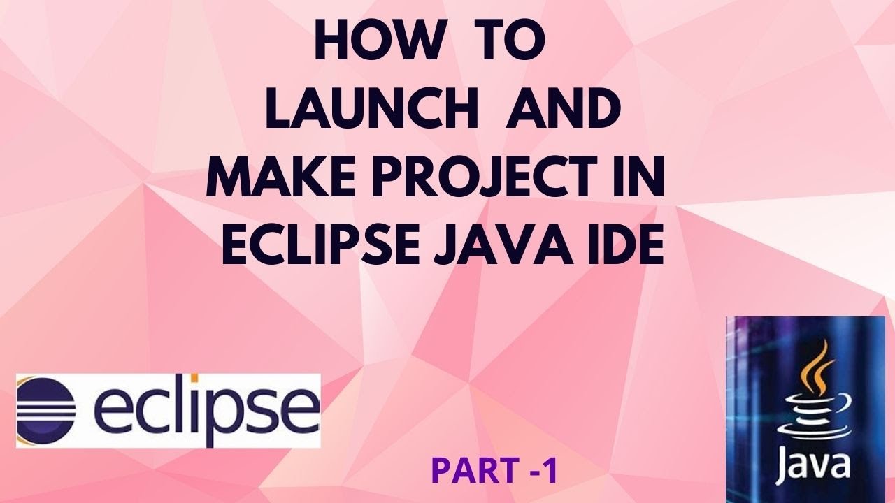 Creating New Java Project In Eclipse Ide Launching Workspace To