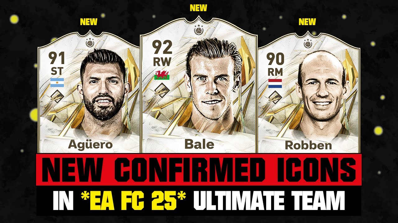 Fifa 25 All New Confirmed Icons Ea Fc 25 рџ ґ Ft Bale Aguero