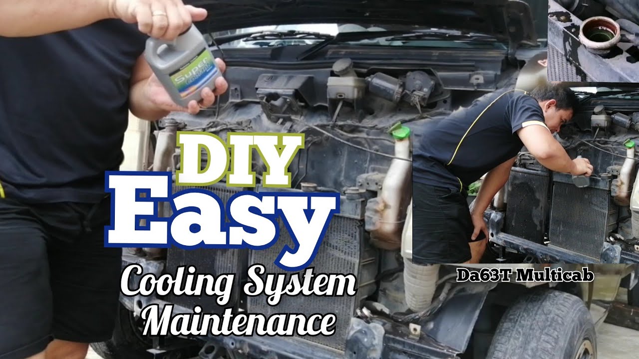 How To Diy Cooling System Maintenance In My Car Da63t Multicab At