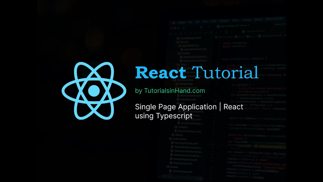 Single Page Application React Create React App Youtube