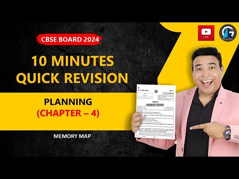 10 Minutes Quick Revision Planning Chapter 4 Youtube