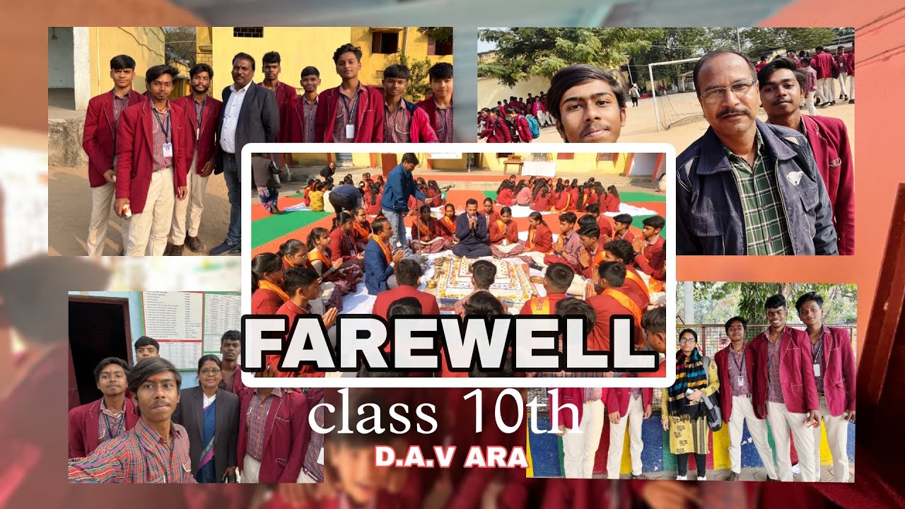 Class 10 Th Farewell Ashiravachan Full Enjoy Part 1 Vlog