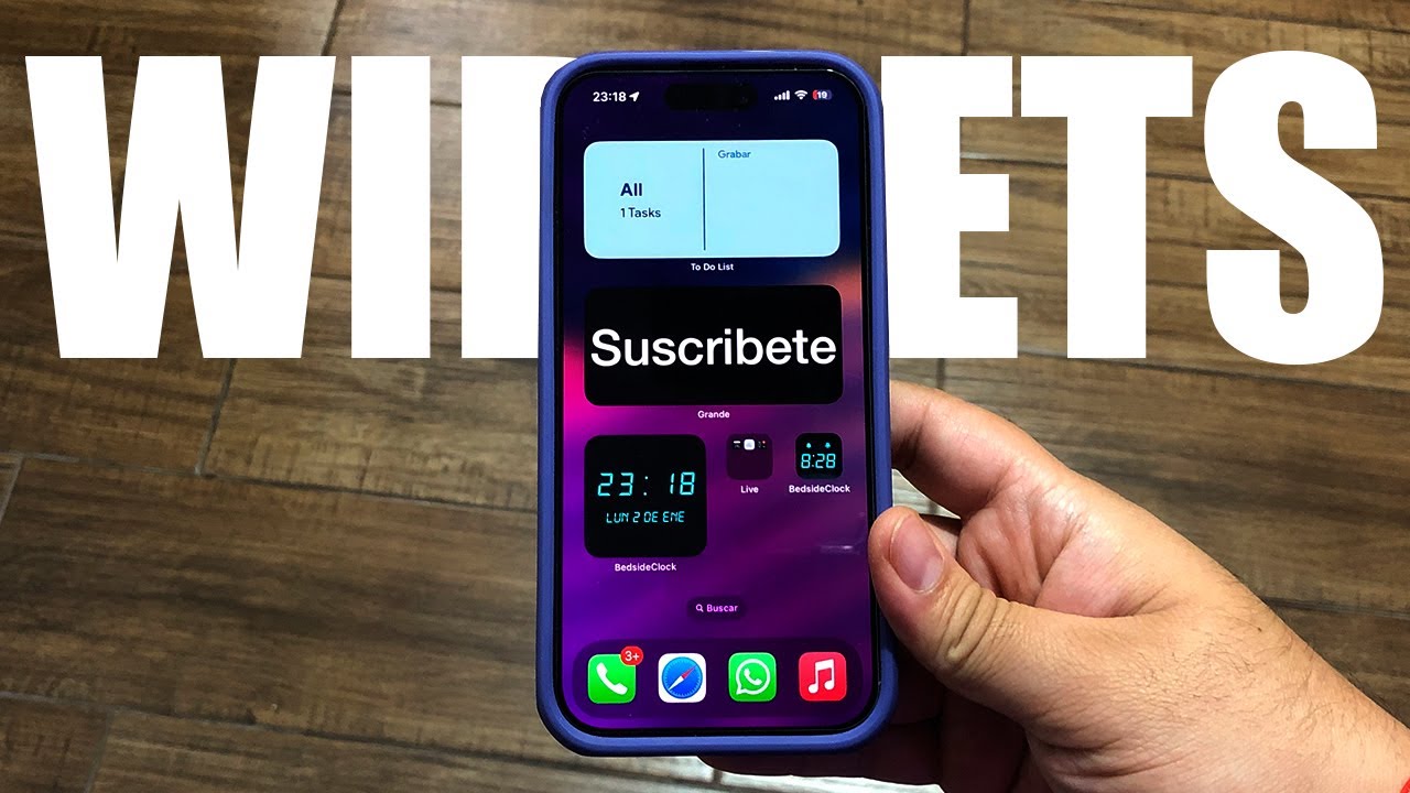Top De Widgets Para Iphone Con Ios 16 Youtube