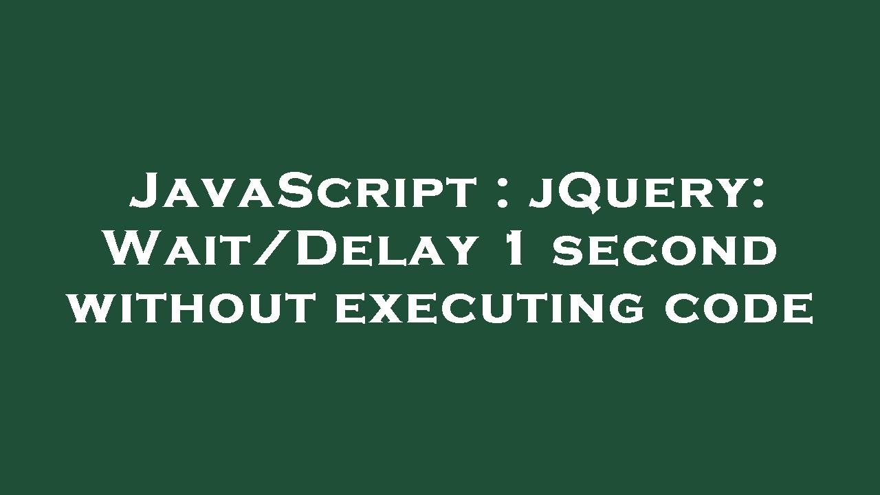 Javascript Jquery Settimeout Delay In Loop Mouseenter Stack