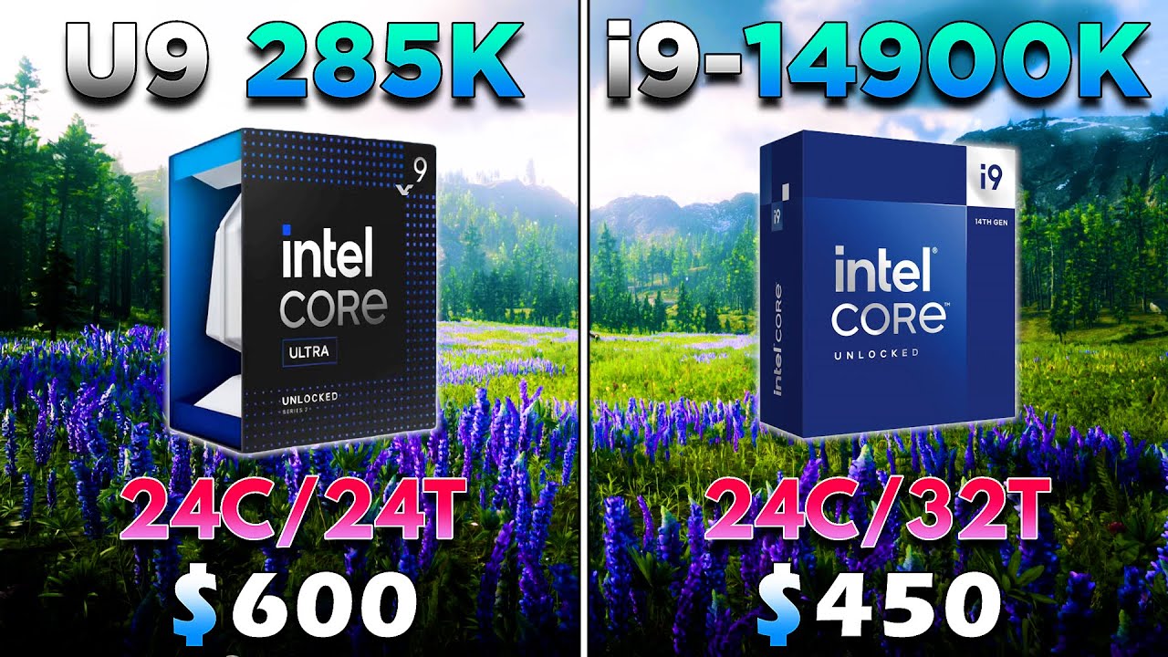 Intel Core Ultra 9 285k Vs Core I9 14900k Pc Gameplay Tested Youtube