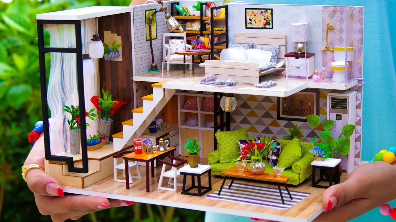 Dyi Dollhouse Miniatures Making