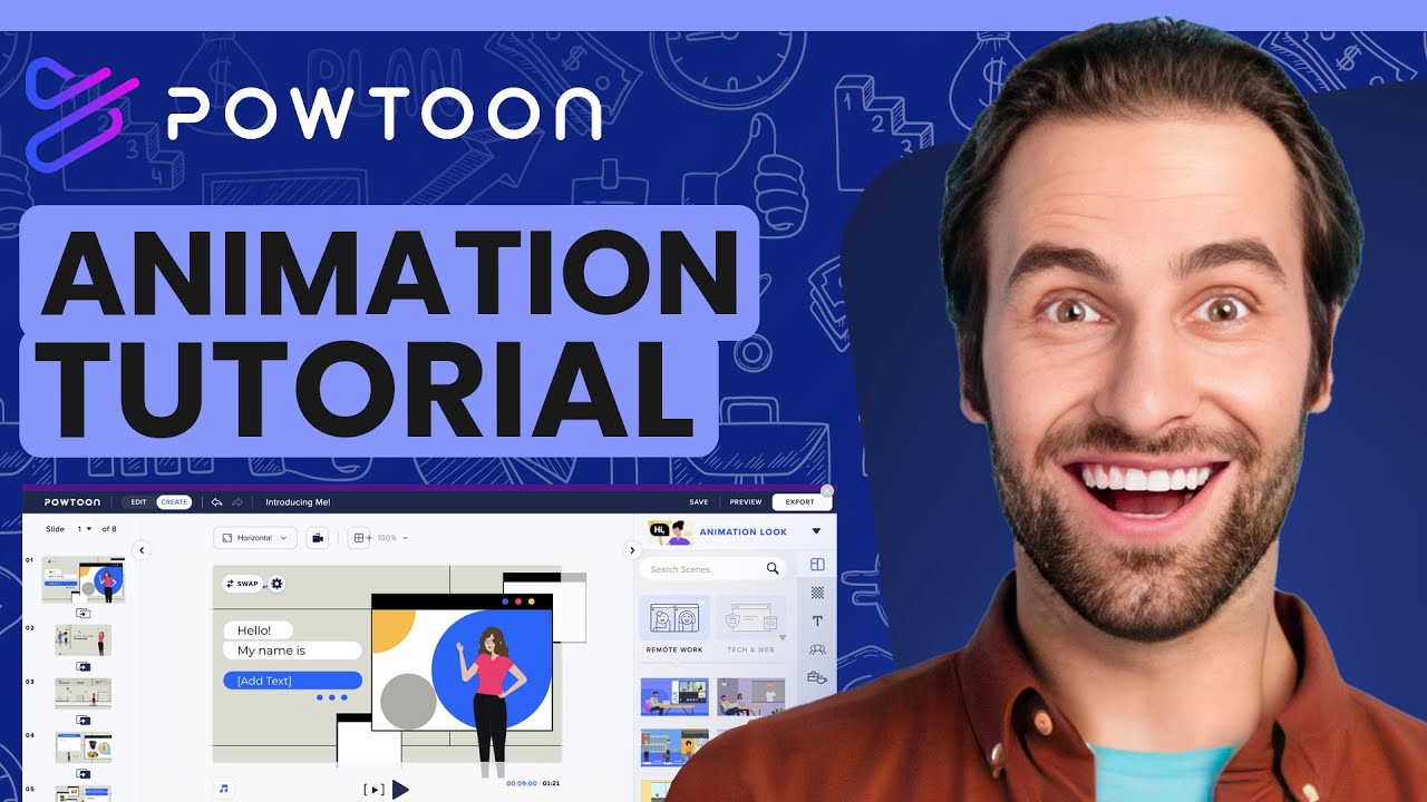 Powtoon Animation Tutorial Step By Step 2024 Youtube