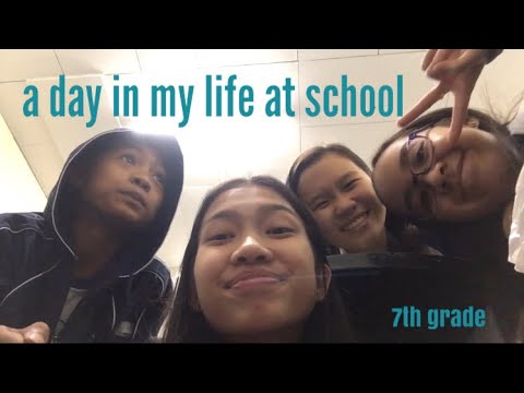 A Day In My Life At School Grade 7 Youtube