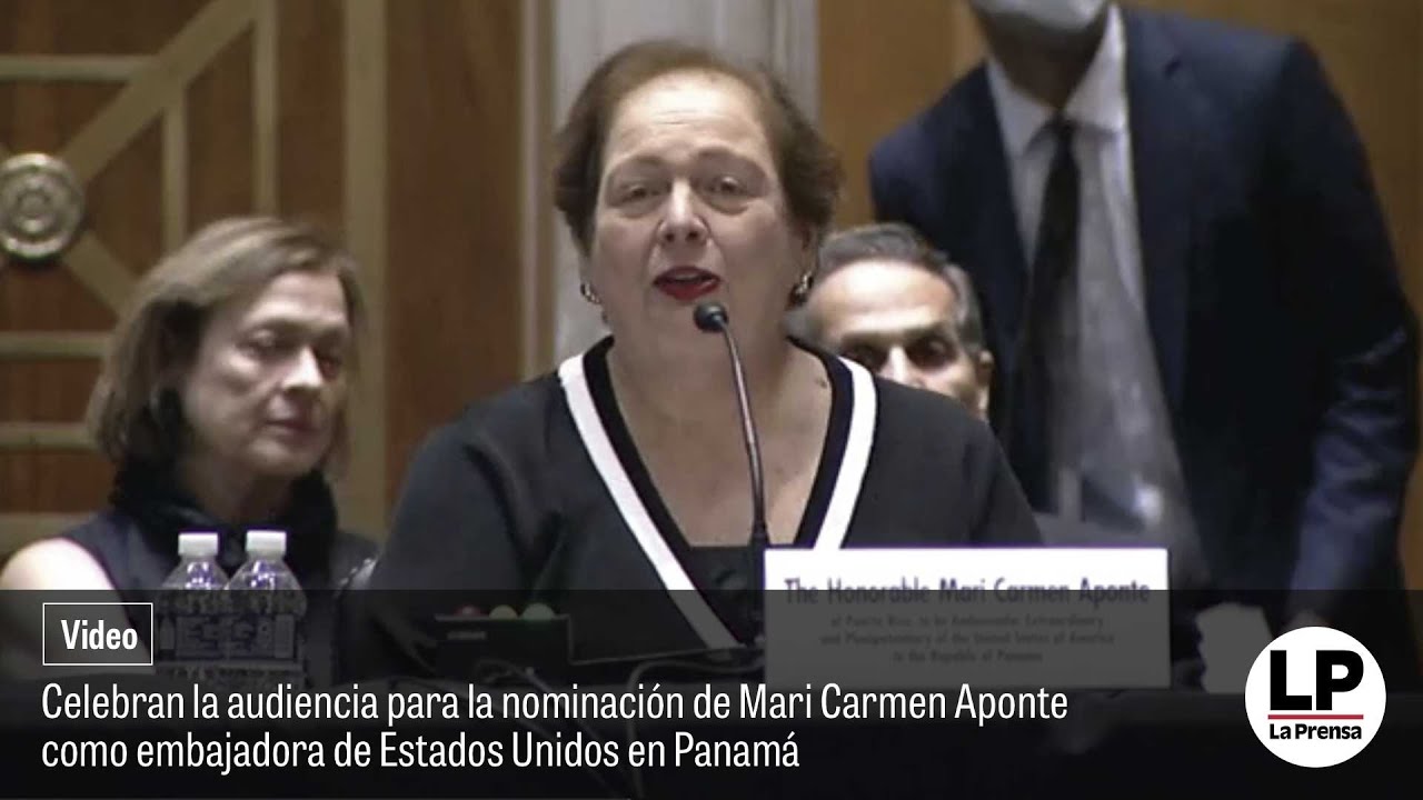 Audiencia Para La Nominación De Mari Carmen Aponte Como Embajadora De