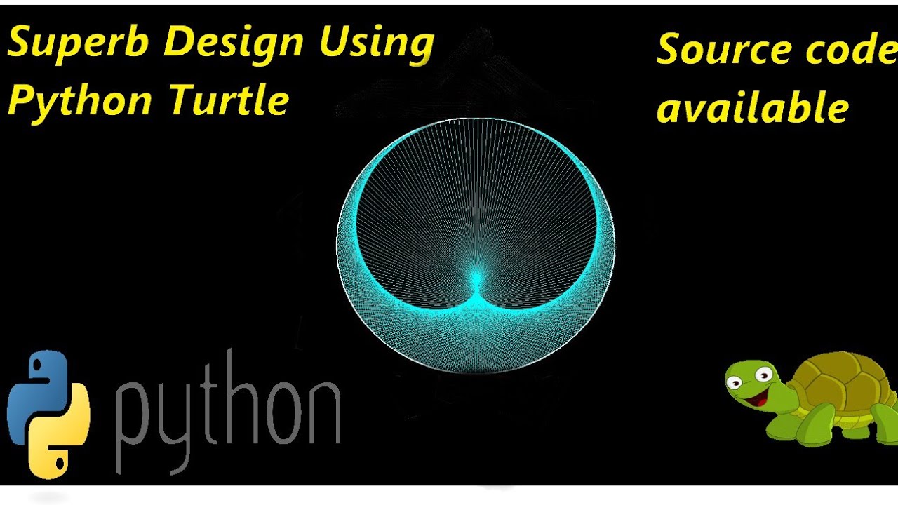 Python Turtle Graphic Design 3d In 3 Minutes Python Code Youtube