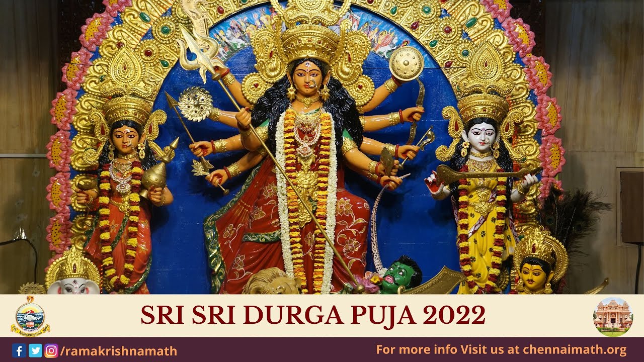 Sri Sri Durga Puja 2022 Youtube