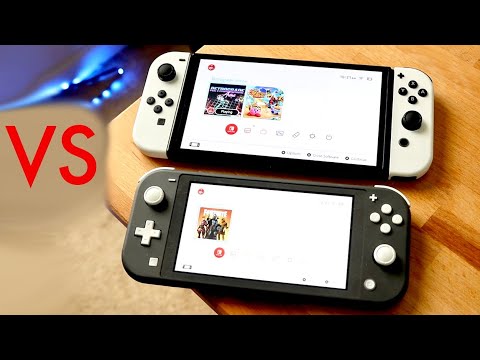 Nintendo Switch Oled Vs Nintendo Switch Lite Comparison Review