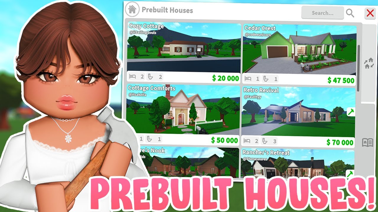 ёяпаtouring All The Prebuilt Houses In Bloxburg ёяпа Youtube