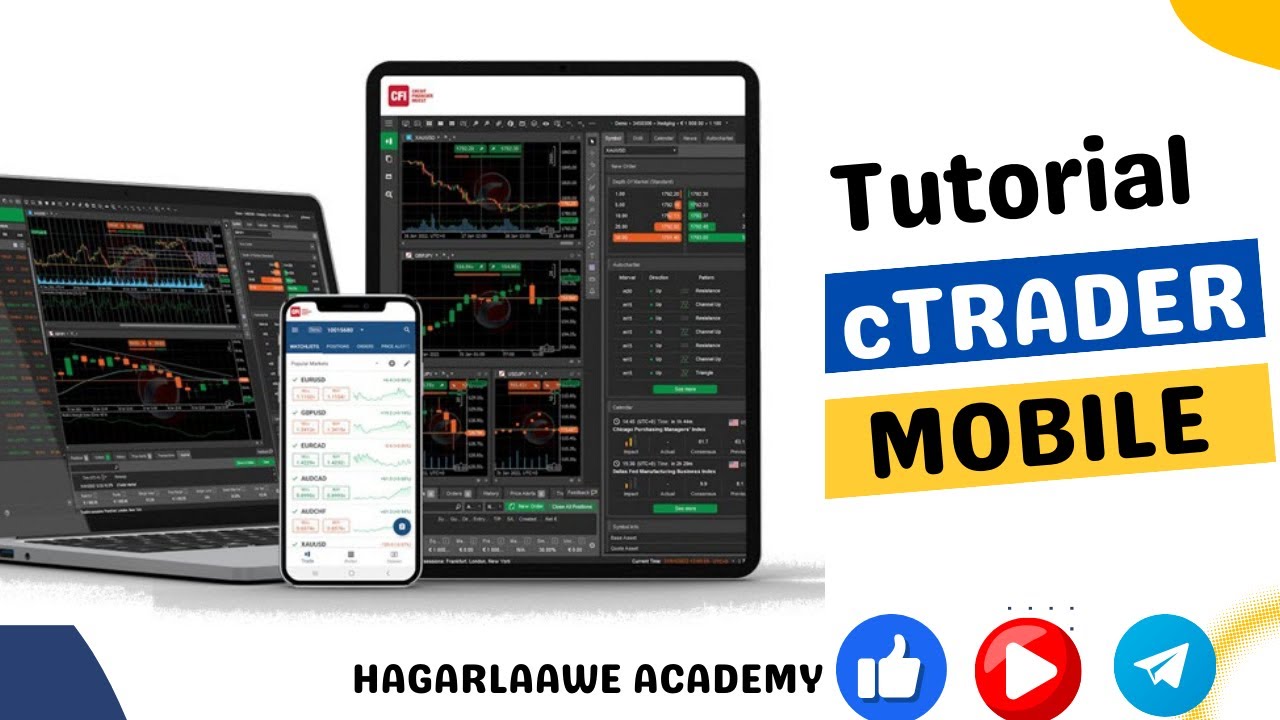 Ctrader Shirkadda Fundingpips Tutorial Mobile Youtube
