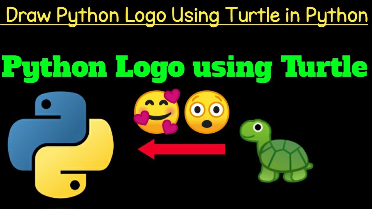 рџґ рџђўpython Logo Using Turtle Draw Python Logo Using Turtle In Python