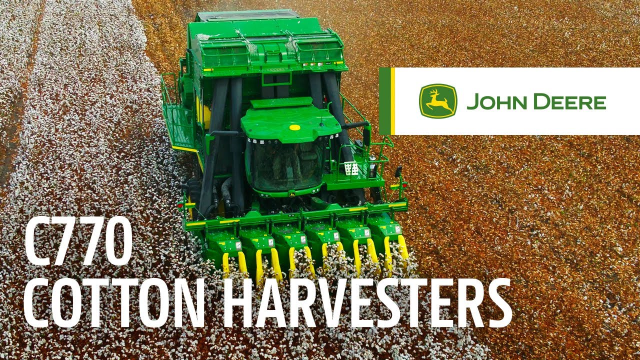 Gain Ground With The C770 Cotton Harvesters John Deere Youtube