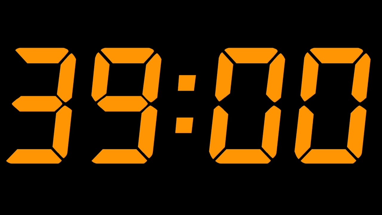 39 Minute Timer Youtube Youtube