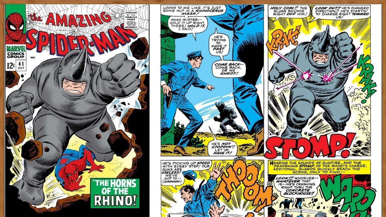 Rhino Spider Man Comics Rhino Aleksei Sytsevich Powers History