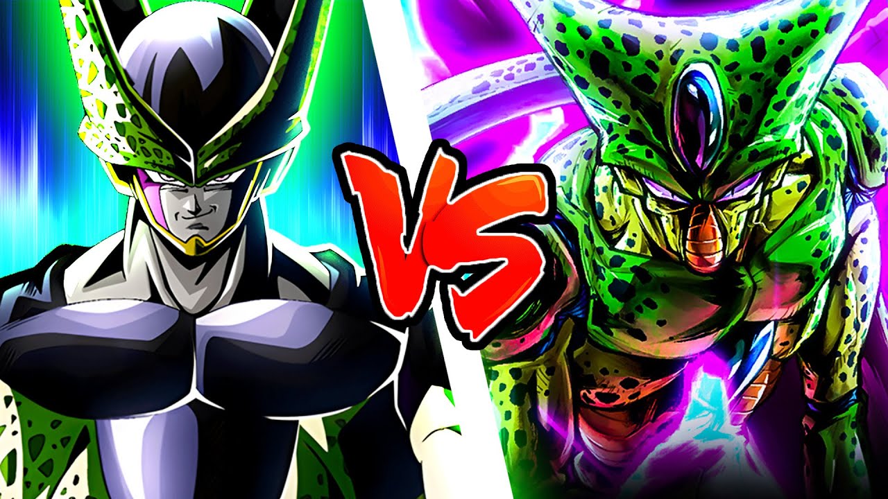 Cell Beats Cell No Item Android Cell Saga Int Cell Vs 1st Form Cell