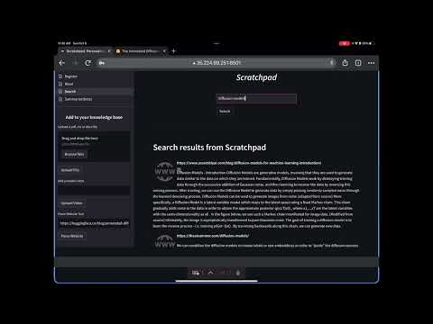 Scratchpad Demo Youtube