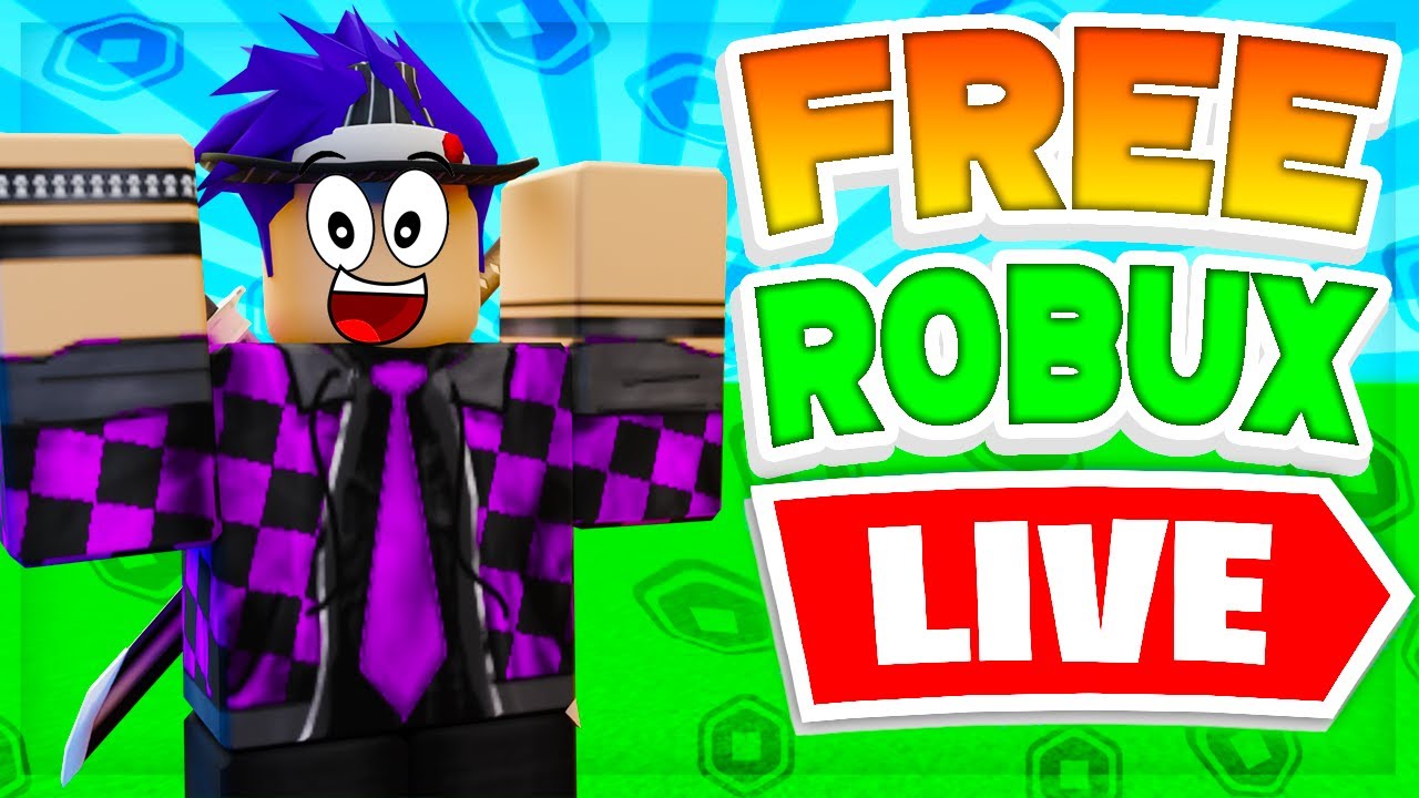 рџ ґ Giving 10 000 Robux To Every Viewer Live Free Robux Roblox Youtube