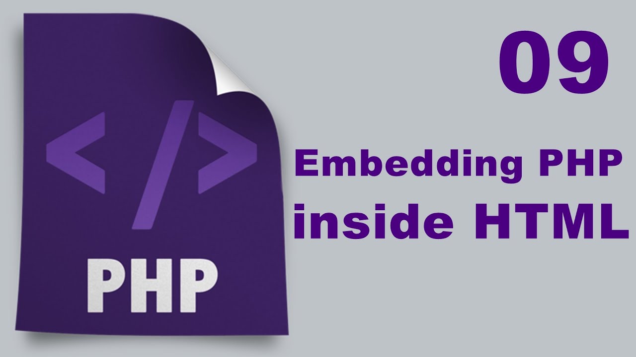 Php Tutorials In Urdu 09 Embedding Php Inside Html Youtube