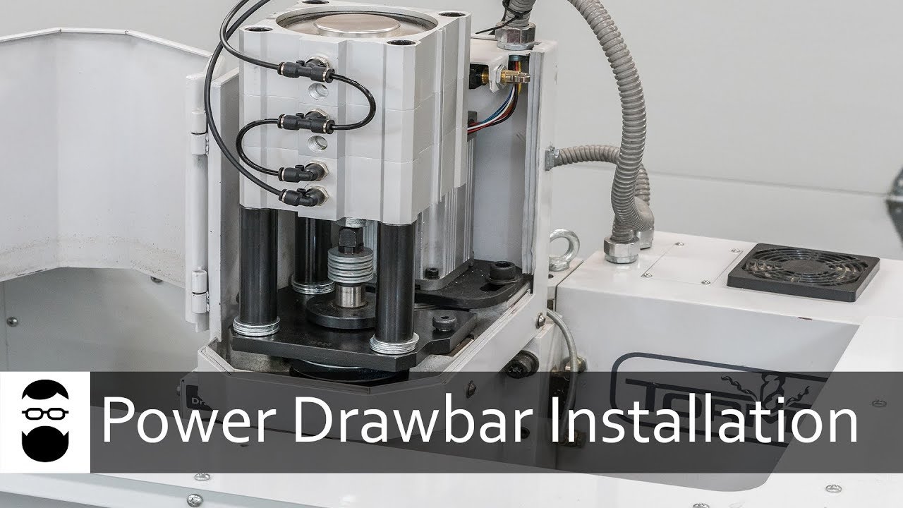 Tormach Pcnc 440 Power Drawbar Installation Youtube