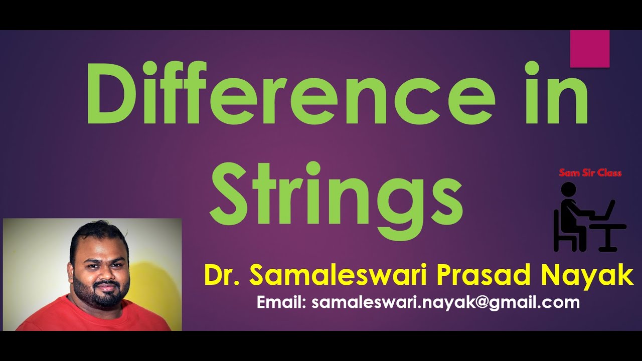 34 Difference Between Stringbuffer And Stringbuilder In Java Youtube