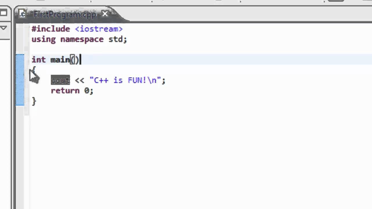 First C Program Youtube