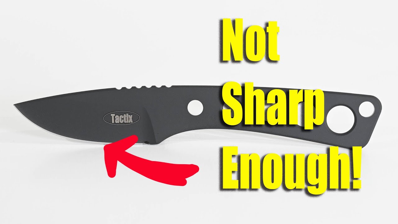 Is Your Knife Sharp Enough How Sharp Is Sharp Enough Youtube