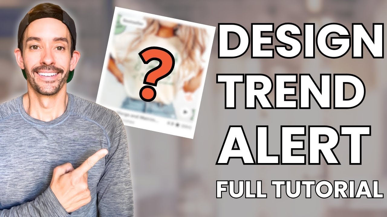 This Print On Demand Design Trend Is Blowing Up Full Tutorial Youtube