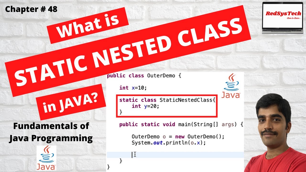 48 What Is Static Nested Class In Java Static Nested Classes