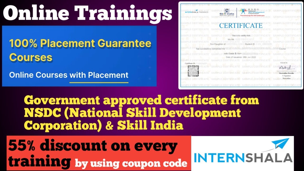 Internshala Training Courses Internshala Trainings Internshala