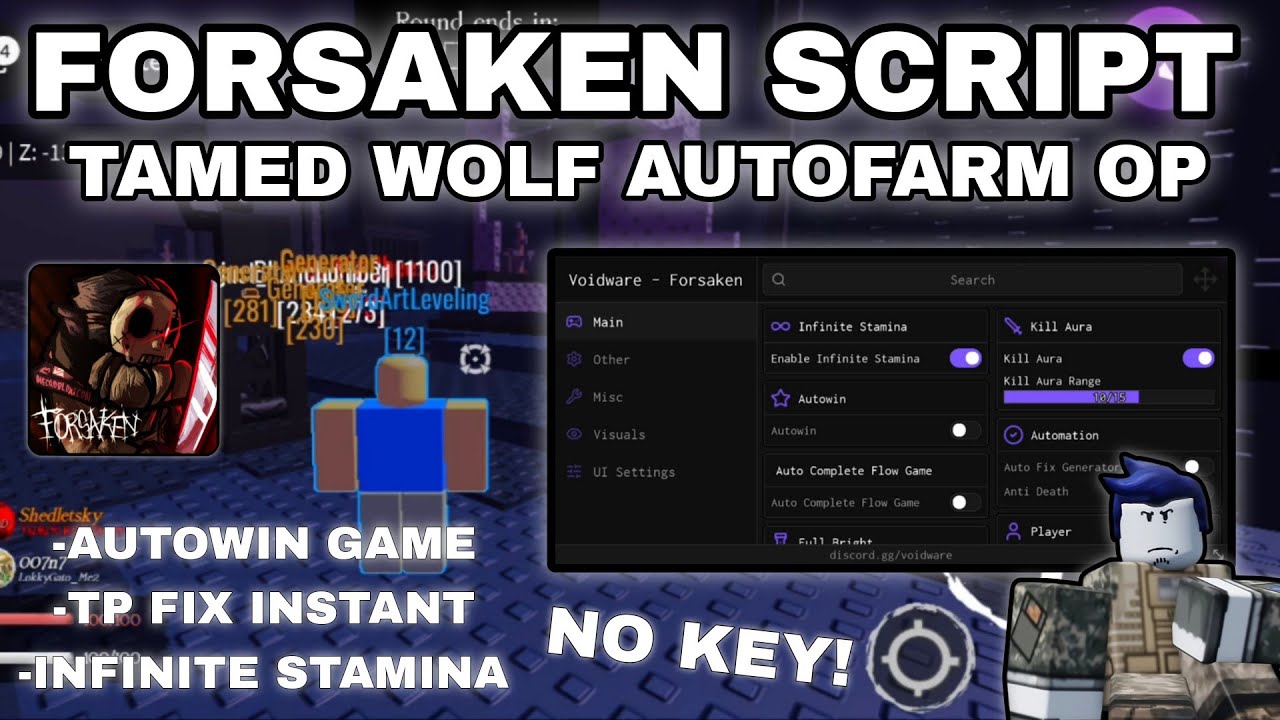 Forsaken Script Pastebin Autowin Game Auto Avoid Killer Tp Tp Fix