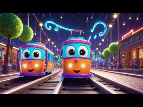 Trolley Time With Tommy And Tim Fun Learning Song For Kids Nursery