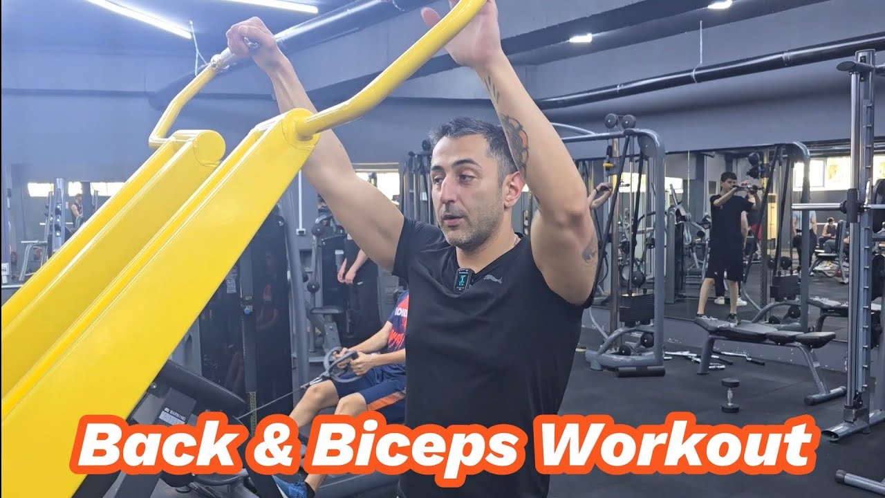 Back Biceps Workout Youtube