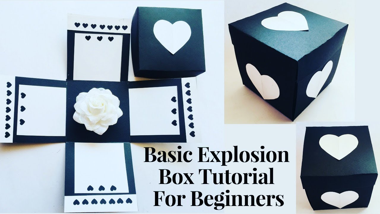 Diy Explosion Box Tutorial Do It Yourself