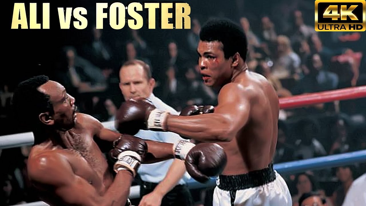 Muhammad Ali Vs Bob Foster Knockout Highlights Boxing Fight 4k