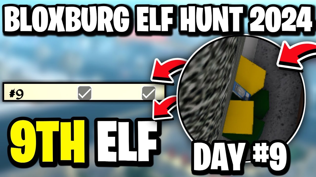 9th Elf Location In Roblox Bloxburg Elf Hunt 2024 Day 9 Elf Hunt