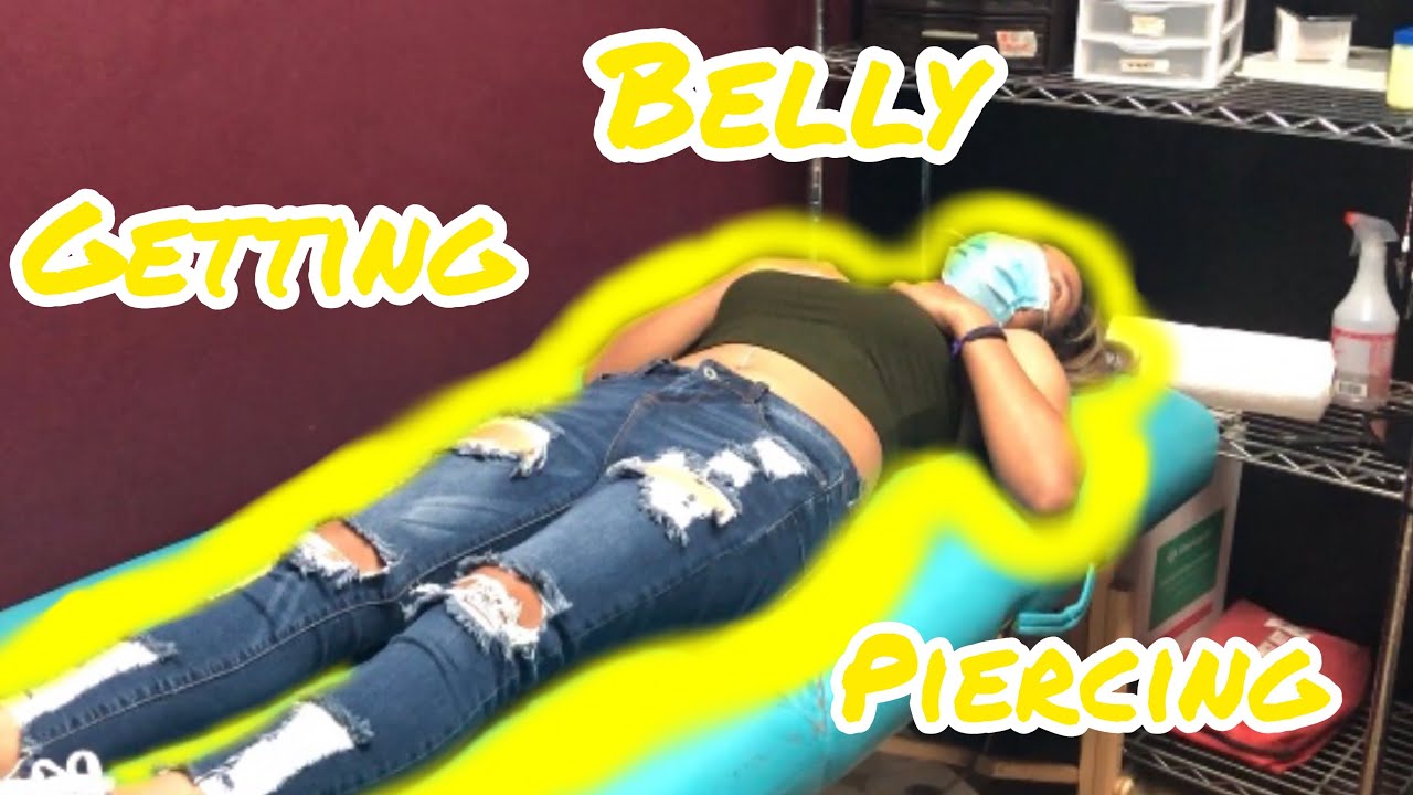 Getting Belly Piercing Vlog It Hurt A Lot Youtube