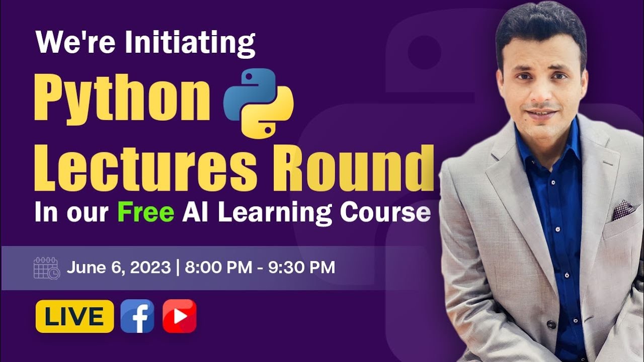 Python Course Announcement Ai Free Basic Course Youtube