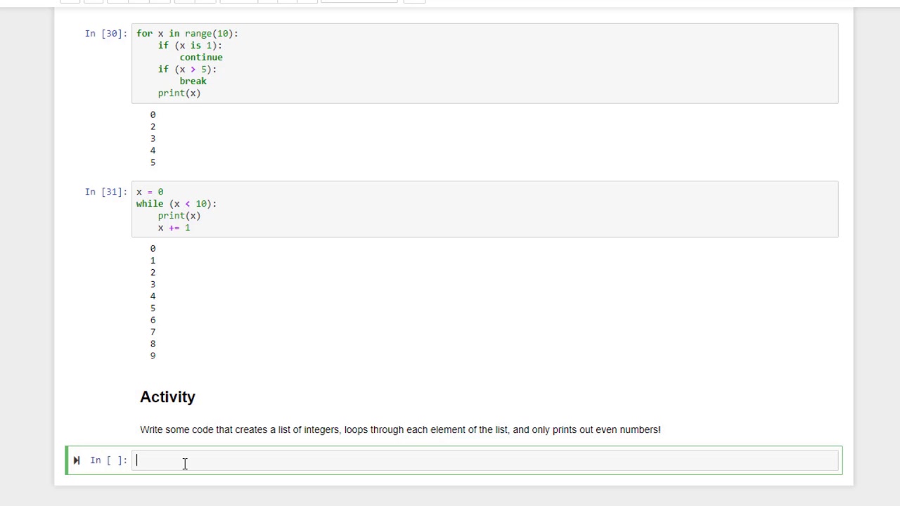 Python Basics Part 4 Optional Youtube
