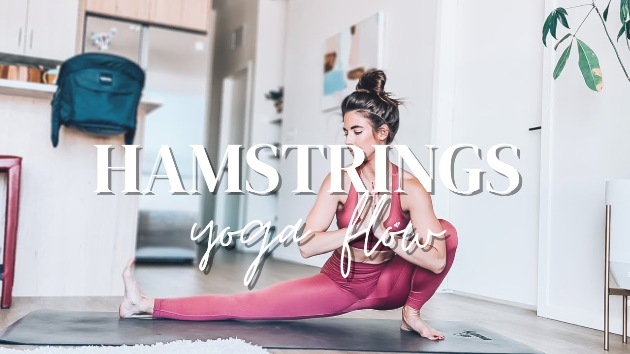 Hamstrings Yoga Flow Hamstring Stretch Beginner Friendly Youtube