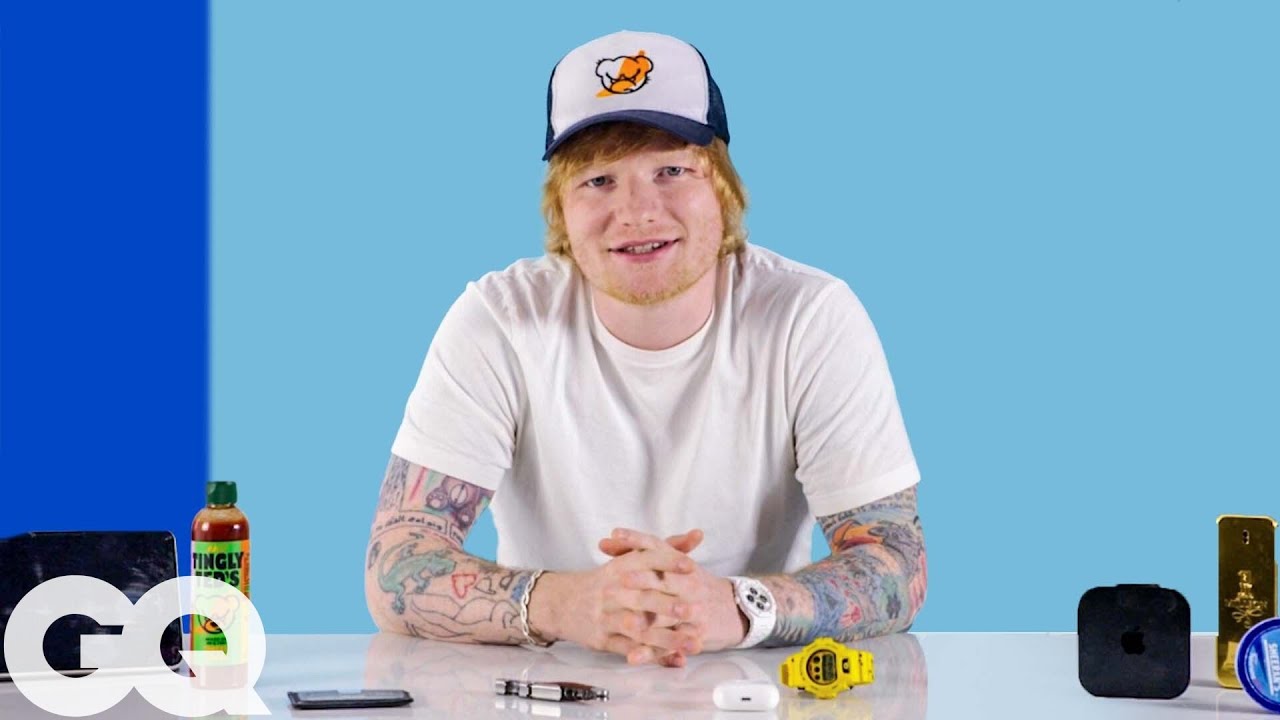10 Things Ed Sheeran Can T Live Without Gq Youtube
