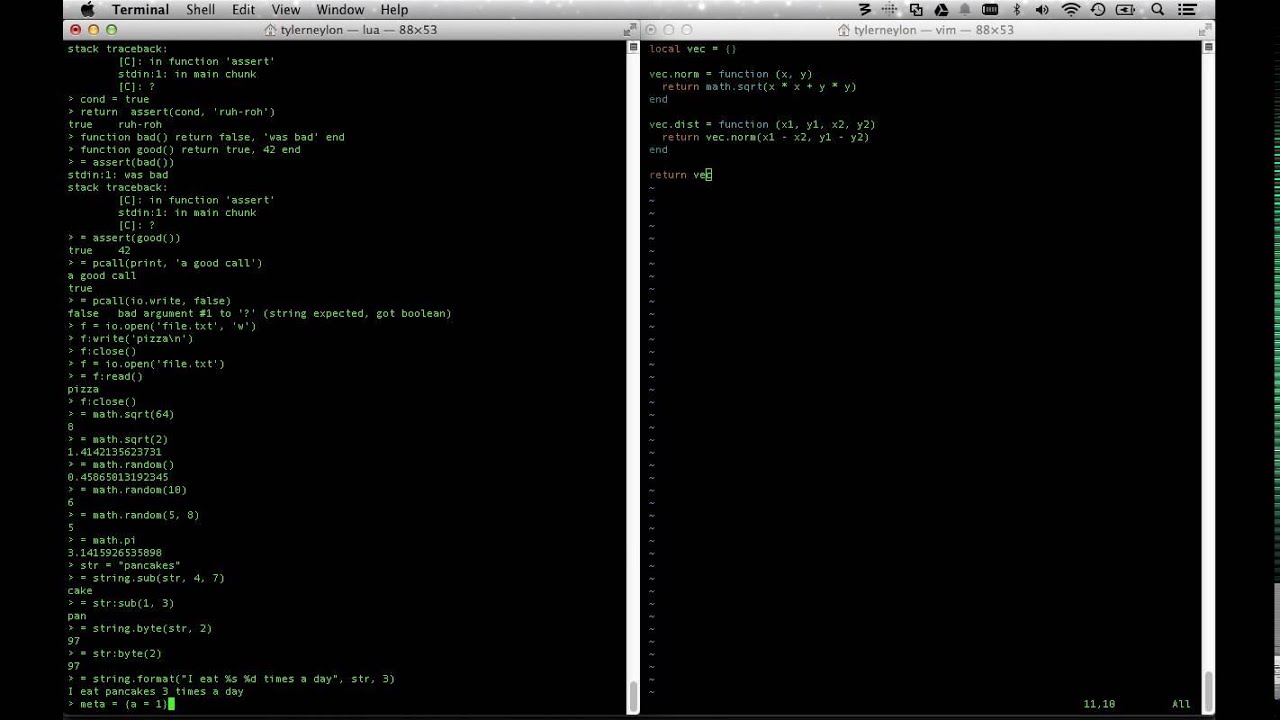 Learn Lua In An Hour Youtube