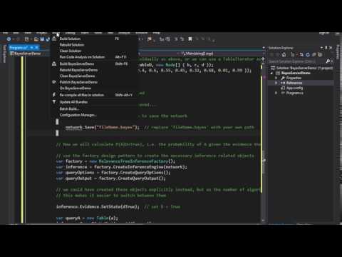 Bayesian Network Tutorial 4 Api Youtube