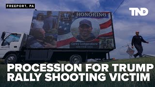 Hundreds Gather To Honor The Life Of Trump Rally Shooting Victim Corey ...