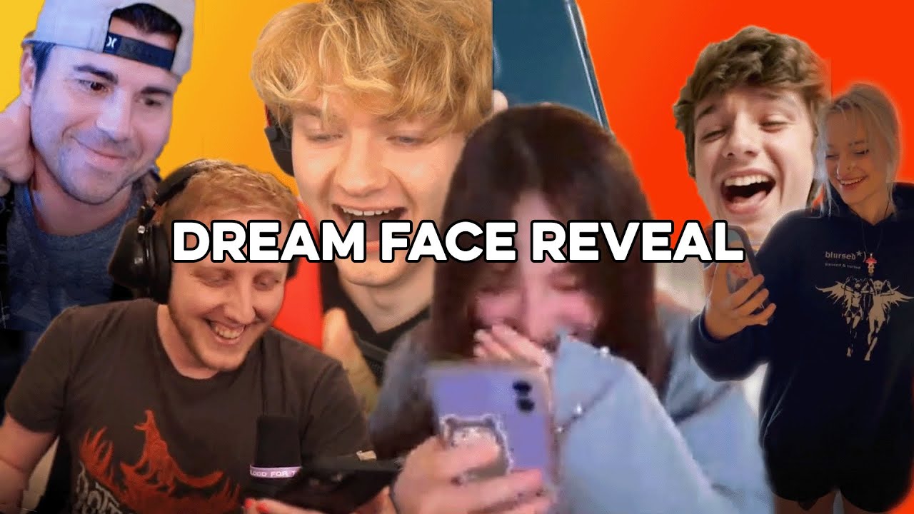 Big Creators Reacting To Dreams Face Reveal Youtube