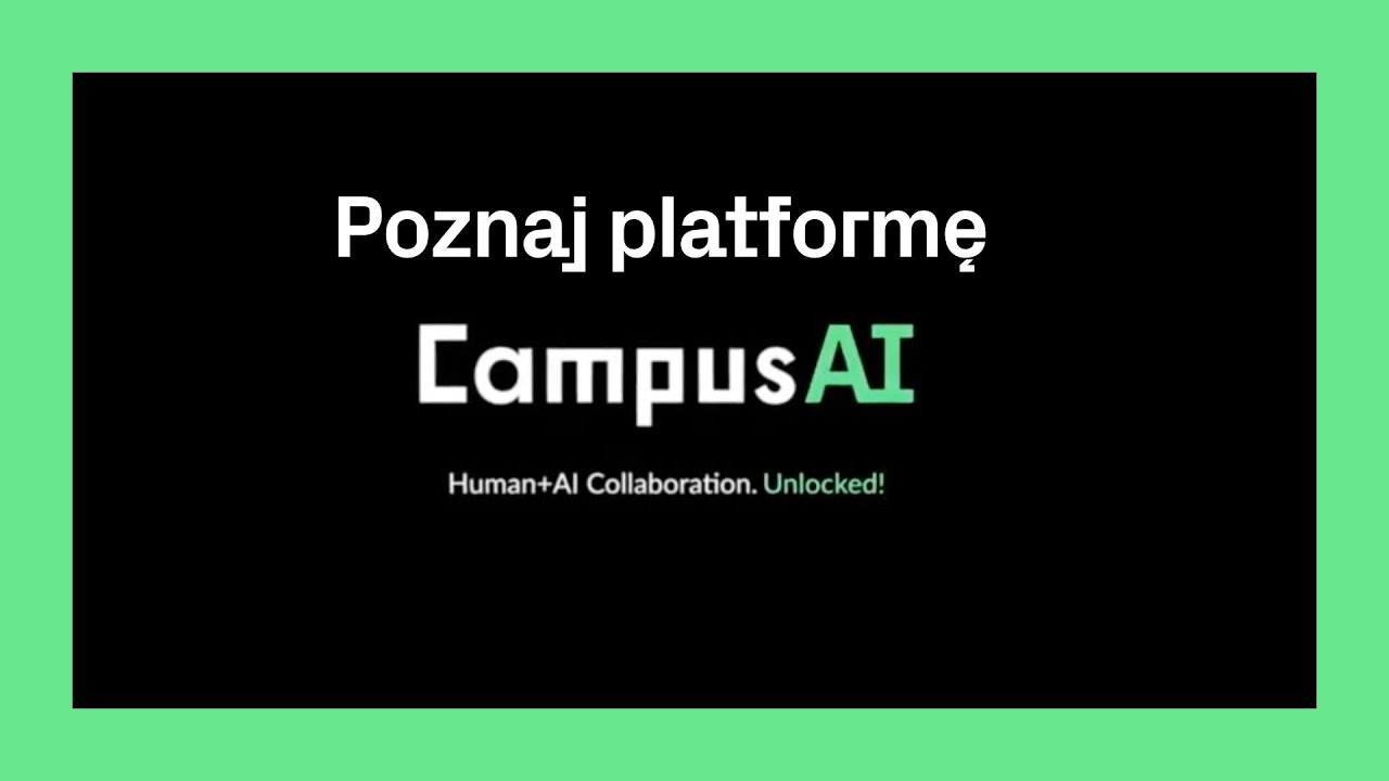 Poznaj Campusai Nowoczesną Platformę Edukacji Ai Youtube