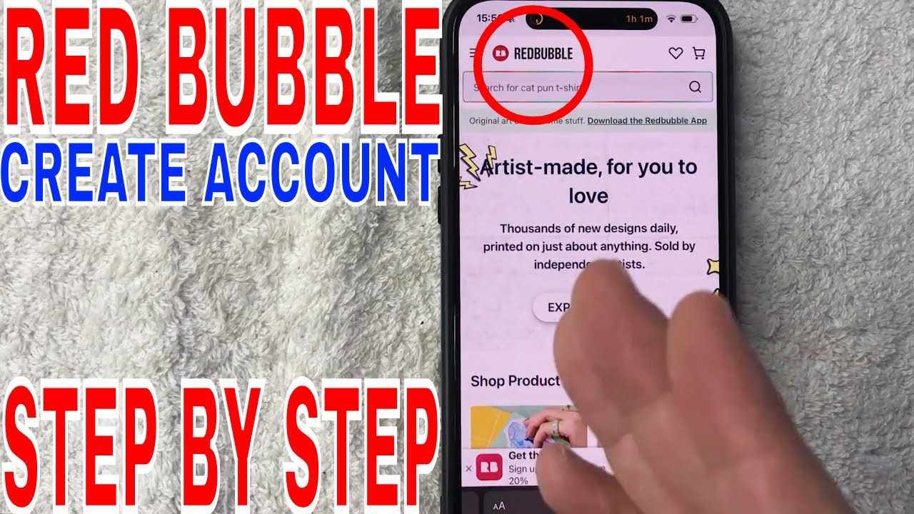 How To Sign Up Or Create Redbubble Artist Account рџ ґ Youtube